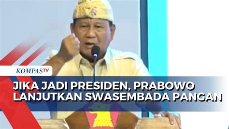 HUT Partai Gerindra ke-16, Prabowo Subianto Janji Lanjutkan Swasembada Pangan Jika Terpilih ...