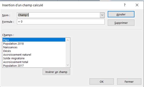 Comment Ajouter Un Champ Calculé Dans Tableau Croisée Dynamique