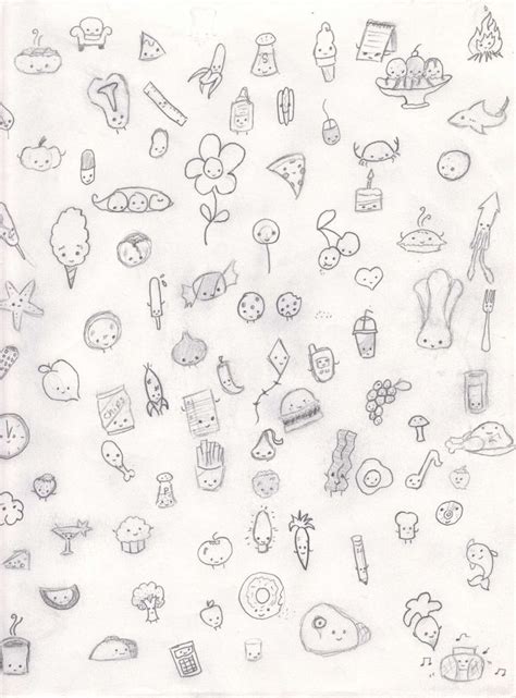 Random Simple Sketch Drawings Cute Things To Draw When Bored Part
