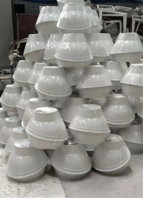 Polished 450mm Aluminum Spot Diffusers For Commercial Shape Circular