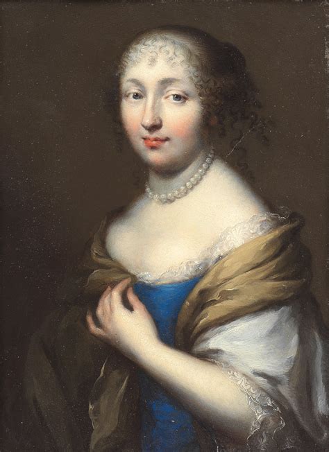 Bonhams Attributed To Charles Beaubrun Amboise 1604 1692 Paris Portrait Of A Lady Half