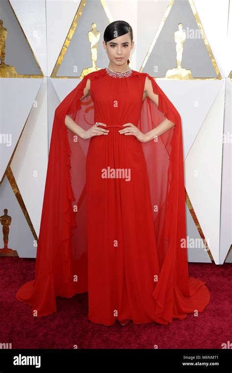 Sofia Carson Attending The 90th Annual Academy Awards At Hollywood