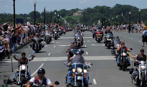 Memorial Day Rolling Thunder Motorcycle Rally In 360degrees Video