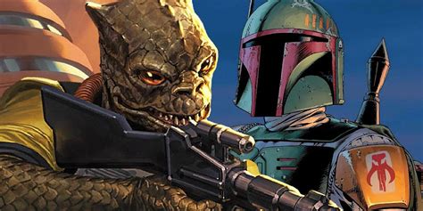 Star Wars Settles Boba Fett Vs Bossk In Brutal Bounty Hunter Fight