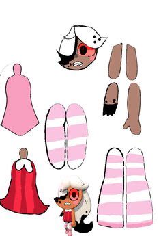 38 Printable Dandys World Twisteds🖤 Ideas In 2025 Paper Doll Template