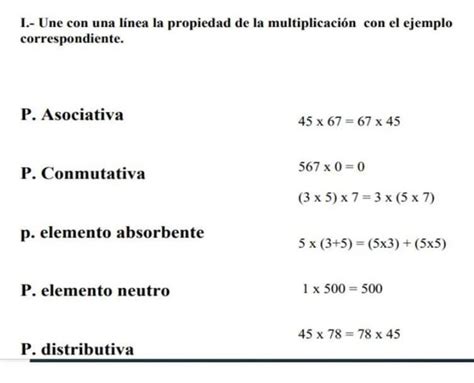 Propiedad Distributiva De La Multiplicación 3ra
