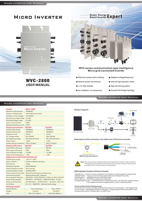Micro Inverter Use Manual Kdm Monitoring System Configuration