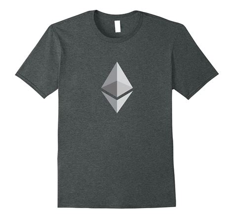 Ethereum Ether Eth Logo Cryptocurrency Tshirt Th Teehelen