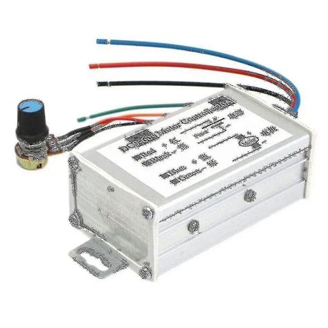 Motor Speed Controller Dc9v 12v 24v 48v 60v 20a Pwm Motor Speed