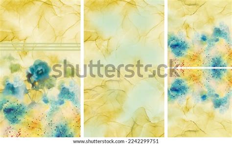 Digital Print Pastel Color Blur Effct Stock Illustration 2242299751