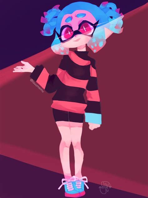 Coroika Splatoon Zine Team Blue