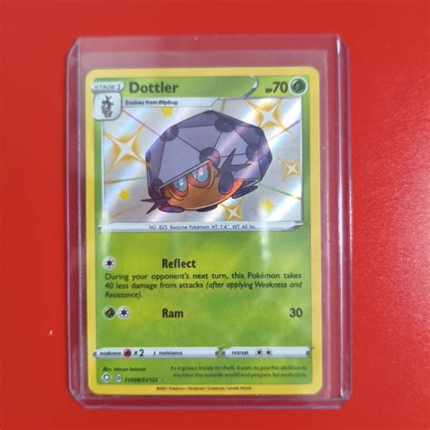 Dottler Sv008 Pokemon Tcg Card Shining Fates Hobbies And Toys Toys