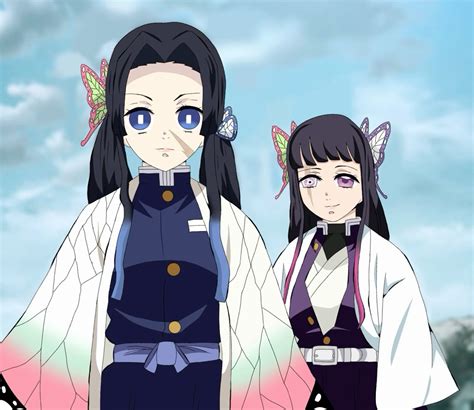 Kanae And Shinobu Kocho 🔁 Aoi Kanzaki And Kanao Tsuyuri Swap Au Anime