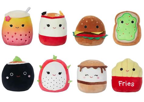 Squishmallow Food 2 5 Mini Plush 8 Pack Us