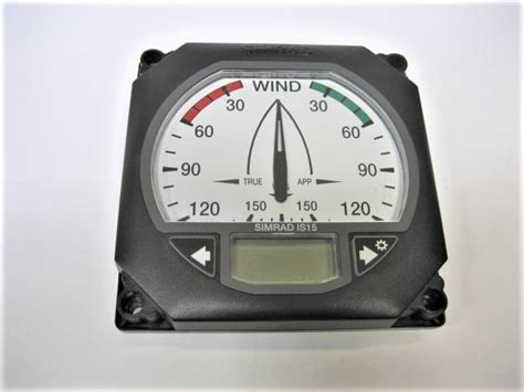 Simrad Is15 Wind Display 22094676 For Parts Or Repair Max Marine