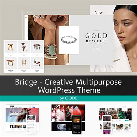 Bridge Creative Multipurpose Wordpress Theme Masterbundles