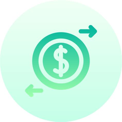 Transfer Basic Gradient Circular Icon Transfer Basic Gradient Circular Icon