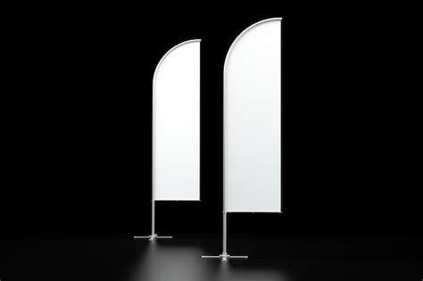 Premium Photo Flags Front Side In Dark Background