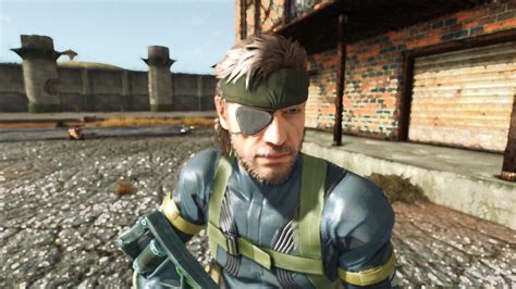 Metal Gear Solid Ground Zeroes Big Boss Character Model Comes To