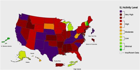 Cdc Flu Tracker Map 2022 Huge Swaths Of Red And Purple