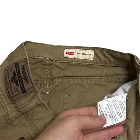 Slim Fit Wrangler Chino Pants 30” X 30” Good Depop
