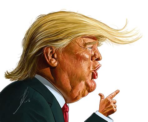 Trump Caricature 1 Images Behance