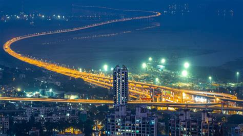 Mumbai Trans Harbour Link Toll Price Mumbais Atal Setu Bridge Toll Pay 200 To Go From Sewri