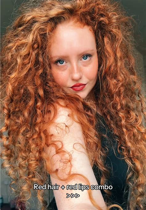 Always A Go Toooo 💋 Redhead Ginger Curlyhair Foryou Tiktok
