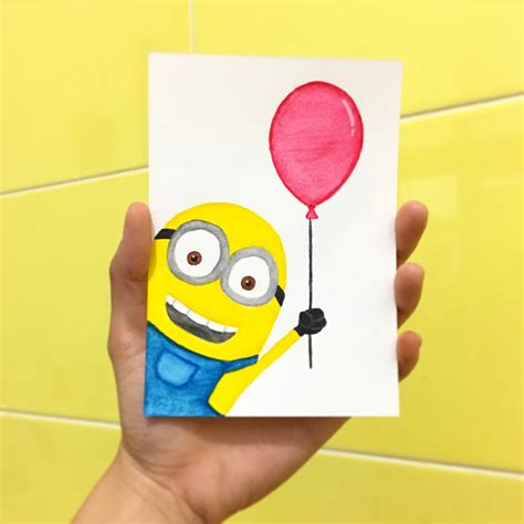 Minion Birthday Card