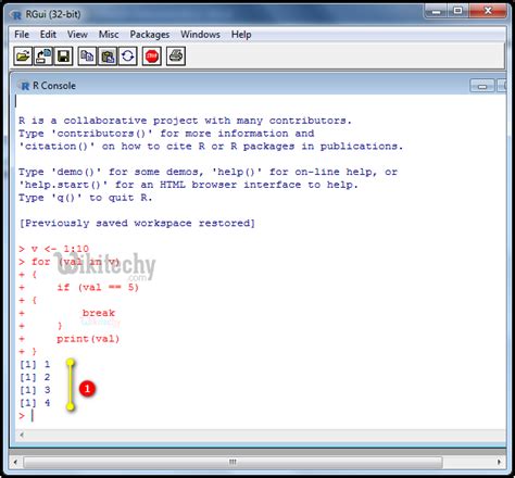100 Working Code Break R R Tutorial By 10 Microsoft Award MVP Wikitechy
