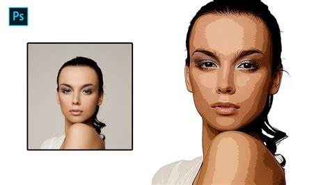 Vector Art Effect Without Using Pen Tool Cartoon Effect Photoshop