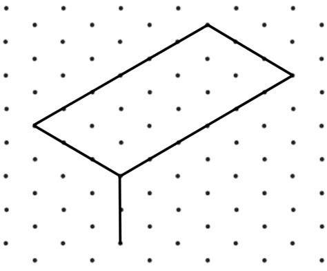 Use Isometric Dot Paper To Sketch A Rectangular Prism 2 Unit Quizlet
