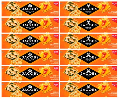 12 X Jacobs Cream Cracker 300gm