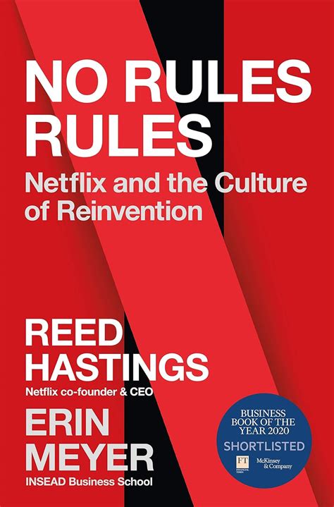 No Rules Rules Reed Hastings And Erin Meyer Books
