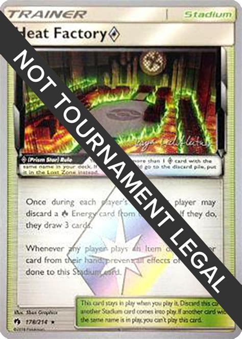 Heat Factory Prism Star 2019 Kaya Lichtleitner World Championship Decks Pokemon