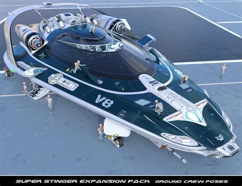 Super Stinger Expansion Pack Daz 3d