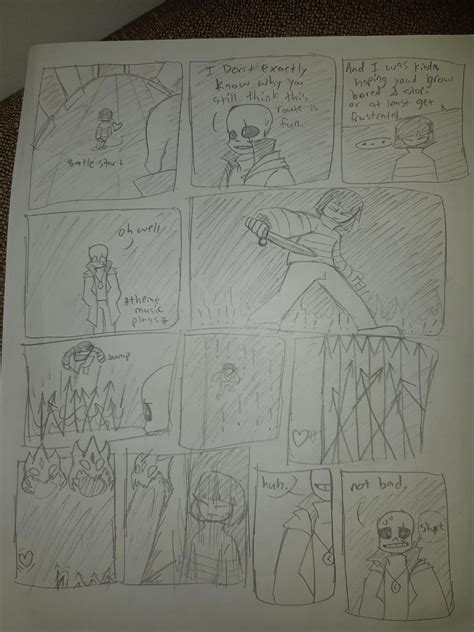 Sans Vs Frisk Rundertaleau