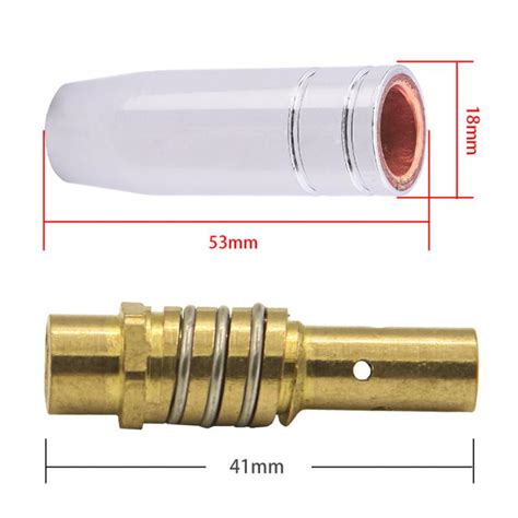 12 Kpl Johtava Suutin 06 08 10 Mm Mb 15ak Mig Grandado