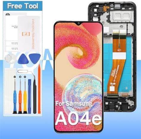 Yondista For Samsung Galaxy A04e Lcd Touch Screen Sm A042f Sm A042f Ds Sm A042m