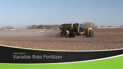Variable Rate Fertilizer Youtube