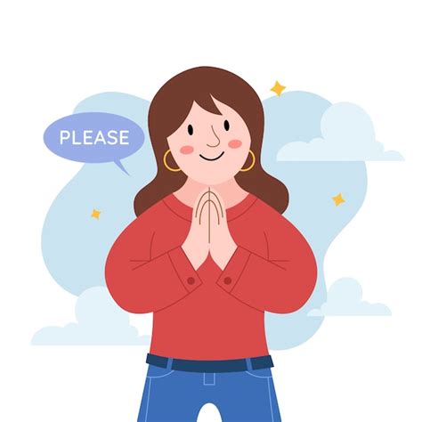 Please Gesture Vectors And Illustrations For Free Download