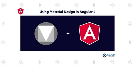 using material design in angular 2 pronteff