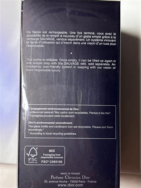 디올 소바쥬 오드뚜알렛 지식in