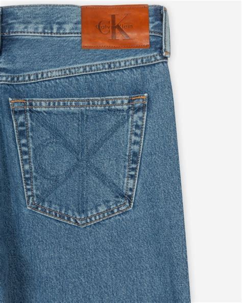 Jeans Calvin Klein Jeans Med Blue Stone Bleu 182 Rd711g 02 Prof