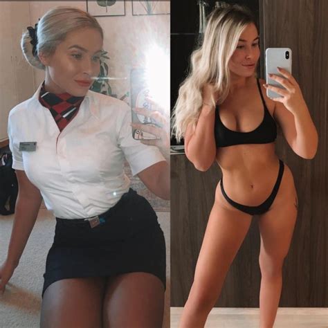 Top Slutty Flight Attendants For Your Flight Attendant Fetish Of The Day
