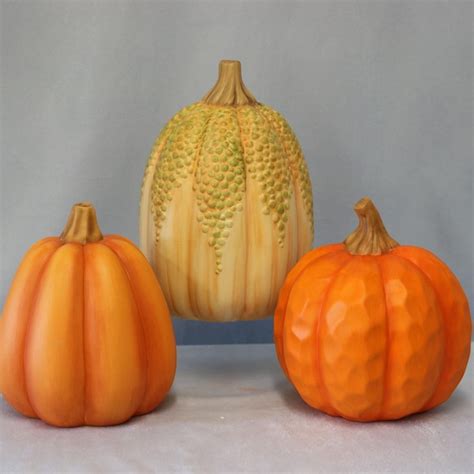 Ceramic Pumpkins Decor Etsy