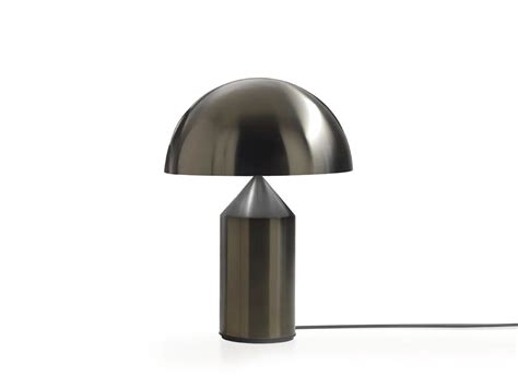 Atollo Nickel Table Lamp By Oluce Design Vico Magistretti