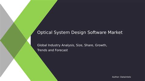 Optical System Design Software Market Report Global Forecast From 2025 To 2033