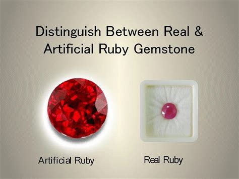 Difference Between Natural Unheated Heated New Glass Filled Ruby