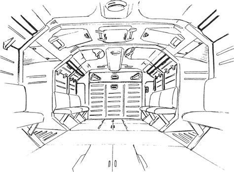 Interior Of Apc 06 Spaceship